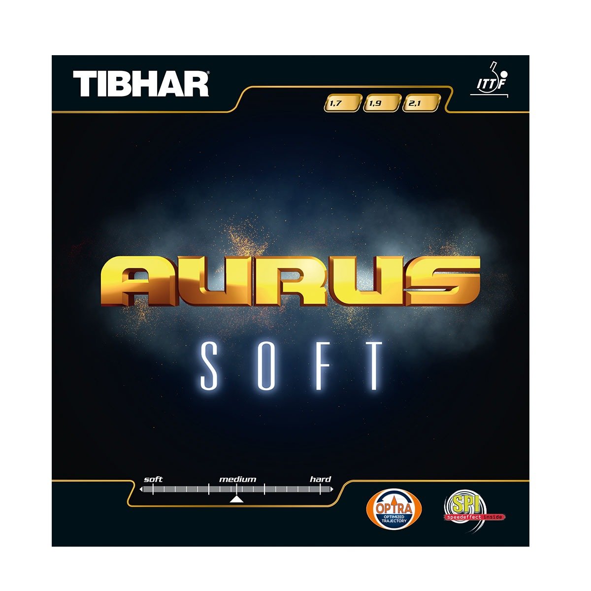 Tibhar AURUS SOFT Table Tennis Rubber - Sports Equipment
